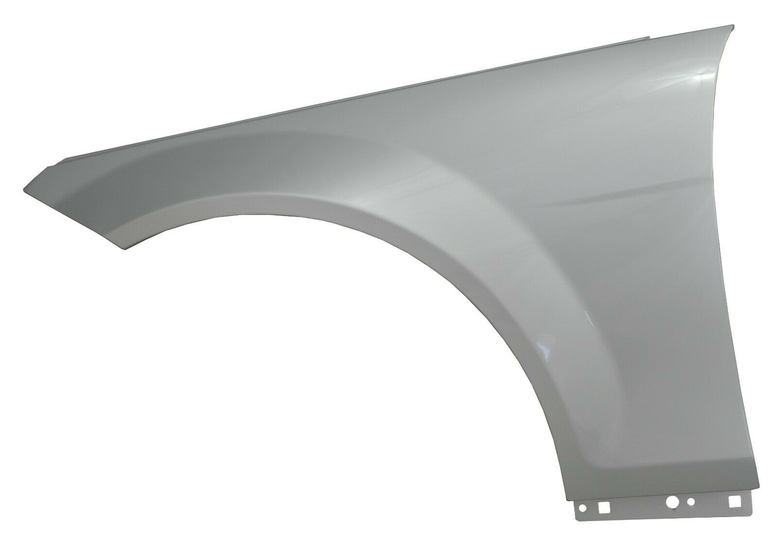 Mercedes C-Klasse W204 Kotflügel links lackiert 775 Iridiumsilber ...